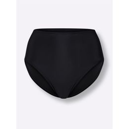 feel good Damen Bikini-Slip in Uni, schwarz, Gr&ouml;&szlig;e 40