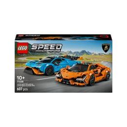 Lego 77238 Speed Champions Lamborghini Revuelto und Hurac&aacute;n STO, Konstruktionsspielzeug
