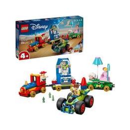 Lego 43264 Disney Pixar Partyzug und das Auto RC aus Toy Story, Konstruktionsspielzeug