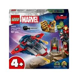Lego 76319 Marvel Super Heroes Captain America vs. Thanos, Konstruktionsspielzeug