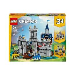 Lego 31168 Creator 3-in-1 Ritterburg im Mittelalter, Konstruktionsspielzeug