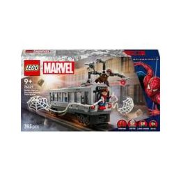 Lego 76321 Marvel Super Heroes Spider-Man vs. Doc Ock: Showdown in der U-Bahn, Konstruktionsspielzeug