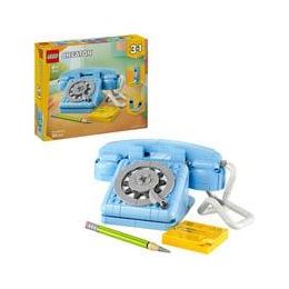 Lego 31174 Creator 3-in-1 Retro-Telefon, Konstruktionsspielzeug