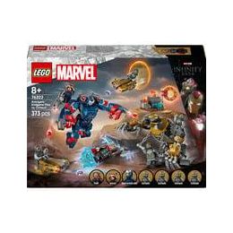 Lego 76322 Marvel Super Heroes Avengers: Endgame Thor vs. Chitauri, Konstruktionsspielzeug