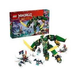 Lego 71845 Ninjago Lloyds Jet-Mech, Konstruktionsspielzeug