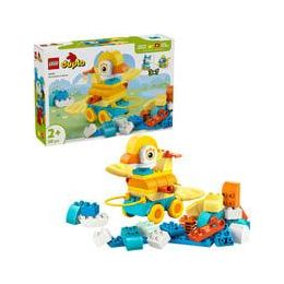 Lego 10448 DUPLO Town Tiere auf R&auml;dern 3-in-1-Set, Konstruktionsspielzeug