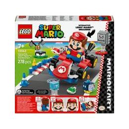 72043 Super Mario - Mario Kart: Interaktiver Lego Mario & Standard-Kart, Konstruktionsspielzeug