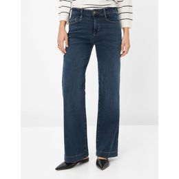 Brax Damen Five-Pocket-Hose Style MAINE deep blue, denim blau regular, Gr. 32K