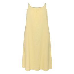 Kaffe Curve Kleid 'Paula' Damen Gr&ouml;&szlig;e 52 hellgelb Sommerkleid