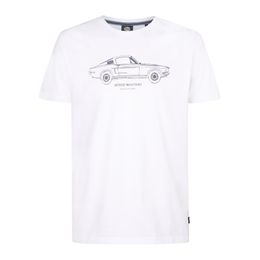PETROL INDUSTRIES T-Shirt Herren Gr&ouml;&szlig;e S navy / wei&szlig;