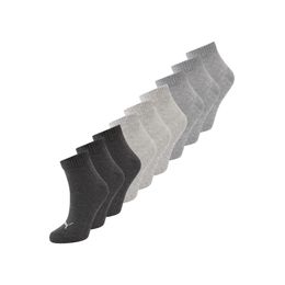 Puma Socken Damen Gr&ouml;&szlig;e 35/38 hellgrau / dunkelgrau / graumeliert