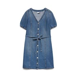 Vero Moda Kleid 'VMJanet' Damen Gr&ouml;&szlig;e 42 blue denim Sommerkleid