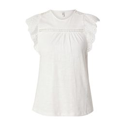 Only T-Shirt 'ONLLEA' Damen Gr&ouml;&szlig;e S wei&szlig;