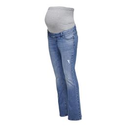 Only Maternity Umstand Jeans 'OLMBlush' Damen Gr&ouml;&szlig;e 25/26 blue denim / graumeliert