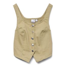 V&eacute;ro Moda Vero Moda Weste 'VMWild' Damen Gr&ouml;&szlig;e L beige