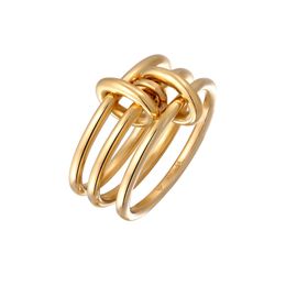 Elli Ring Damen Gr&ouml;&szlig;e 58 gold