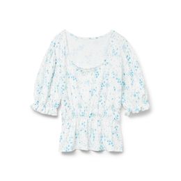 V&eacute;ro Moda Vero Moda T-Shirt 'VMSomya' Damen Gr&ouml;&szlig;e S marine / azur / gr&uuml;n / wei&szlig;