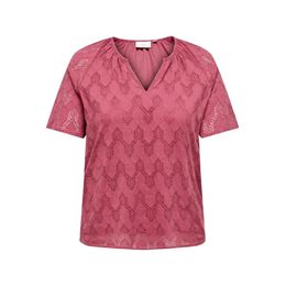 Only Carmakoma Blouse female size XL Burgundy