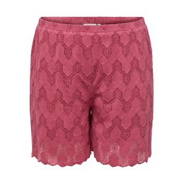 Only Carmakoma Shorts Damen Gr&ouml;&szlig;e 46 burgunder