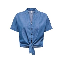Only Bluse 'ONLNova' Damen Gr&ouml;&szlig;e XL blue denim