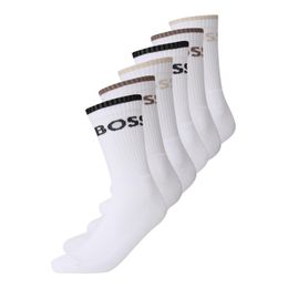 BOSS Socken Herren Gr&ouml;&szlig;e 40/46 beige / braun / schwarz / wei&szlig;
