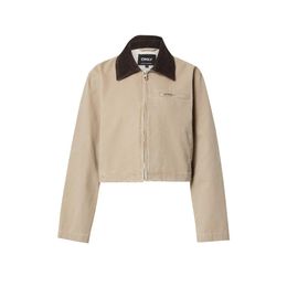 Only Jacke 'ONLCAVA' Damen Gr&ouml;&szlig;e XL dunkelbeige / dunkelbraun