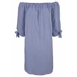 Lascana Kleid Damen Gr&ouml;&szlig;e 36 dunkelblau / wei&szlig;