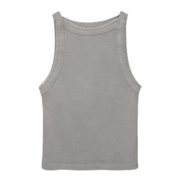 Pull&Bear Pull&bear Top Damen Gr&ouml;&szlig;e L grau