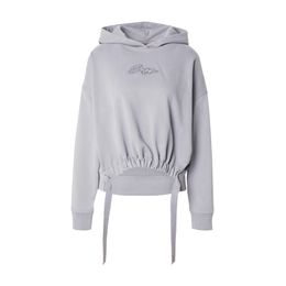 BOSS Sweatshirt 'C_Eblousa2' Damen Gr&ouml;&szlig;e XS taubenblau / silber