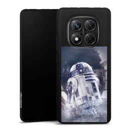 DeinDesign Xiaomi Redmi Note 14 Pro 5G Handy Premium Silikon H&uuml;lle Handyh&uuml;lle schwarz Case Robot Merchandise Star Wars Silikon Premium Case