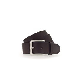 Mustang Belt male size 85 Dark brown / Silver