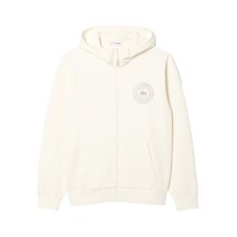Lacoste Sweatjacke Herren Gr&ouml;&szlig;e XS wei&szlig;