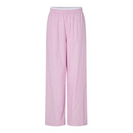Pieces Hose 'PCFAMMA' Damen Gr&ouml;&szlig;e 34 rosa / wei&szlig;