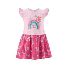 happy girls Dress girl Pink size 122