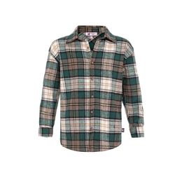 Williot Hemd Jungen Gr&ouml;&szlig;e 128/134 beige / gr&uuml;n / schwarz