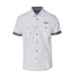 Koroshi Button Up Shirt male White size XXL