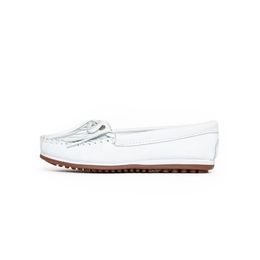 Minnetonka Moccasins 'Kilty' female White size 39