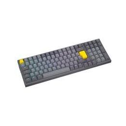 Celeris 1800, Gaming-Tastatur grau, DE-Layout, ENDORFY Yellow by Gateron