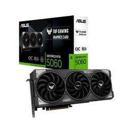 ASUS GeForce RTX 5060 TUF GAMING OC 8GB, Grafikkarte DLSS 4, 3x DisplayPort, 1x HDMI 2.1