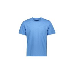 Tom Tailor T-Shirt Kurzarmshirt gepunktet mit Brusttasche