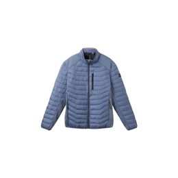 Tom Tailor Jacke Steppjacke mit Stehkragen und Reißverschlusstaschen