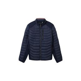 Tom Tailor Jacke Steppjacke mit Stehkragen und Reißverschlusstaschen