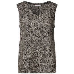 Street One Blouse female Beige, Black size 46