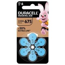 Duracell H&ouml;rger&auml;tebatterie ZA 675 1.45 V 1 St. 630 mAh Zink-Luft DURACELL - Batterie H&ouml;rgeraete EasyTab 675 PR44 NEU 6St. - Batterie - 1,4 V
