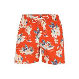 Tommy Hilfiger Underwear Badeshorts Herren Größe XL kitt / enzian / dunkelorange / weiß