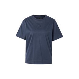 BOSS T-Shirt 'Elpha Placed3' Damen Größe XL dunkelblau