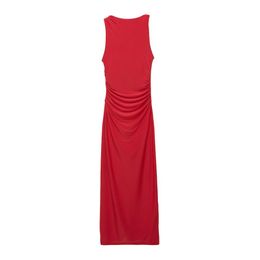 Pull&Bear Pull&Bear Kleid Damen Größe 34 rot Winterkleid
