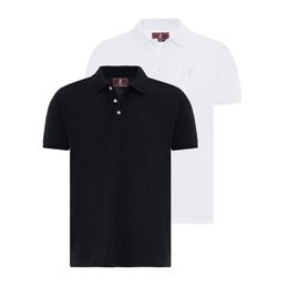 Williot Poloshirt Herren Größe XL schwarz / weiß