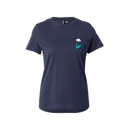 V&eacute;ro Moda VERO MODA T-Shirt Damen Gr&ouml;&szlig;e S navy / smaragd / wei&szlig;