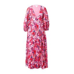 Coast Kleid Damen Größe 36 lila / pfirsich / pink / rot Winterkleid